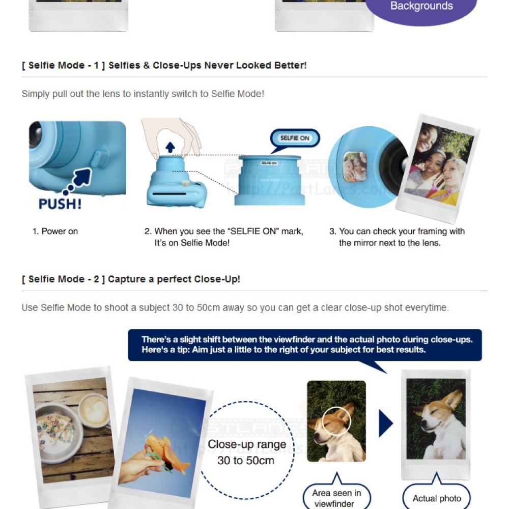Fujifilm Instax Mini 11 Polaroid Camera (Sky Blue) + Mystery Gift